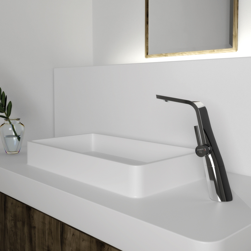 Steinberg Serie 260 Einhandmischer, mit Flexschläuchen, chrom, 2601700 ...