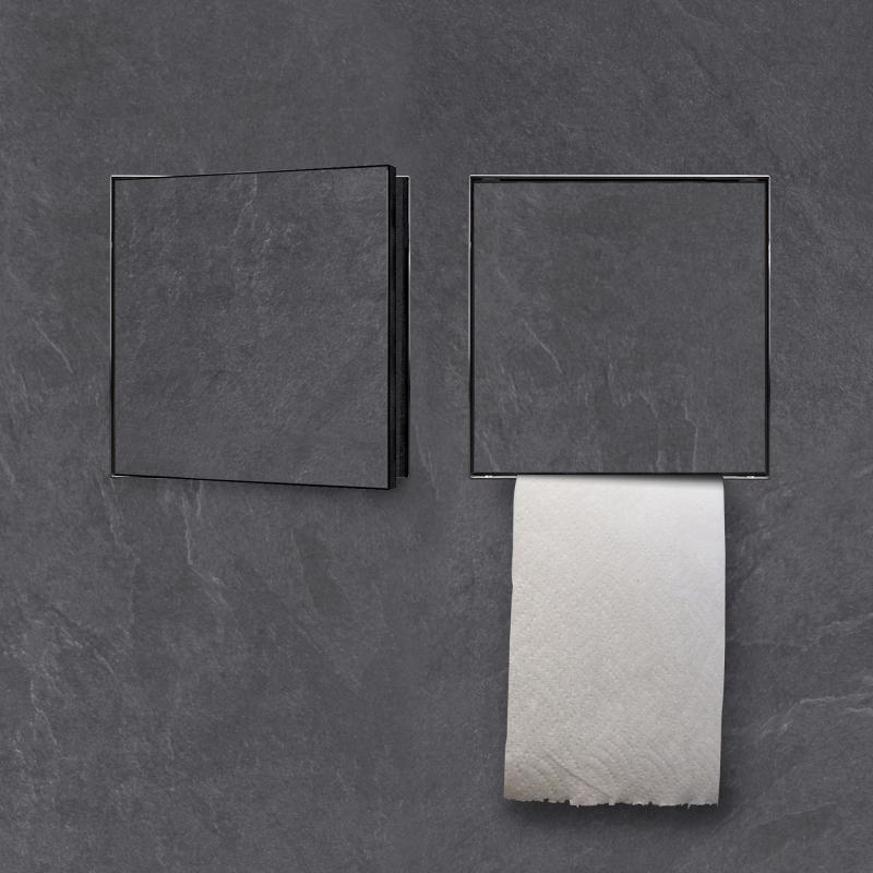 ESS Container T-ROLL befliesbare Edelstahl Wandnische 15x15x14 cm, inkl ...